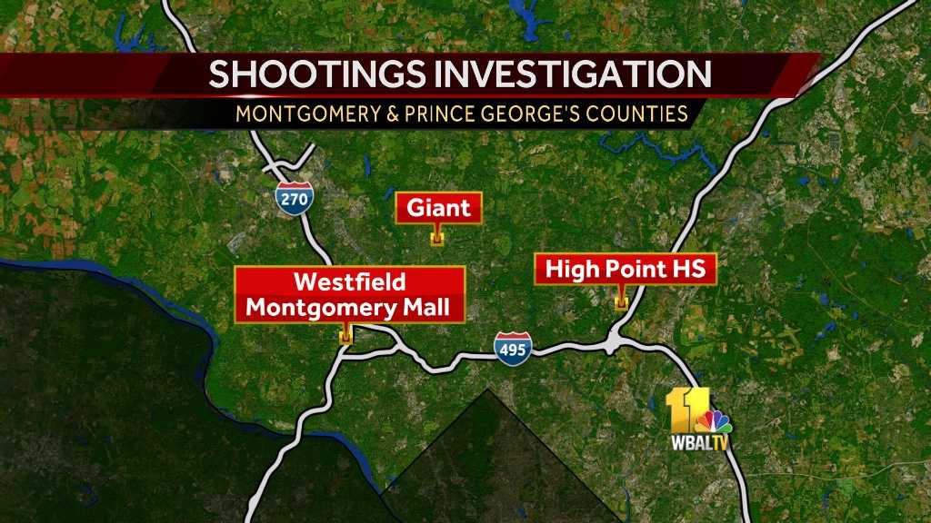 Images Suspect Captured In Montgomery County Shootings