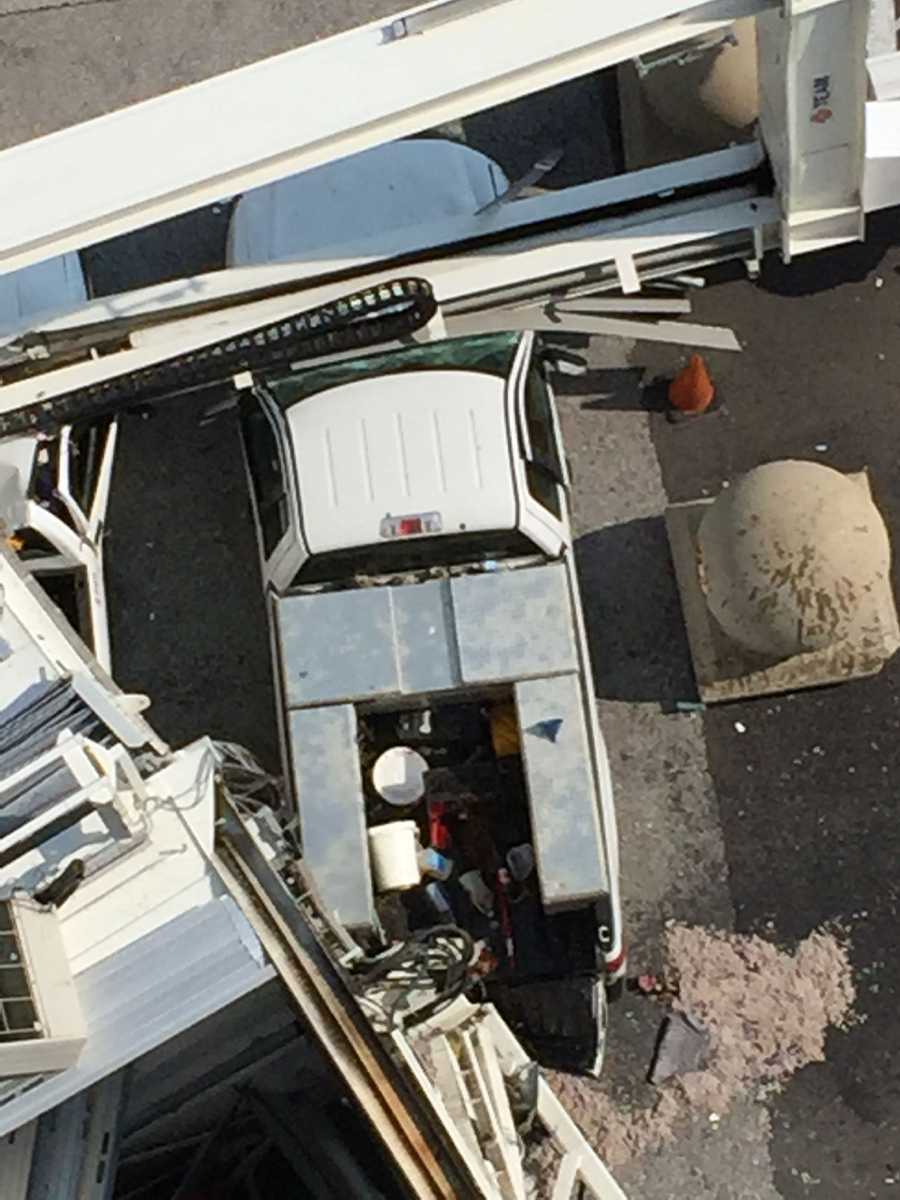 Images: Cruise ship hits gangway