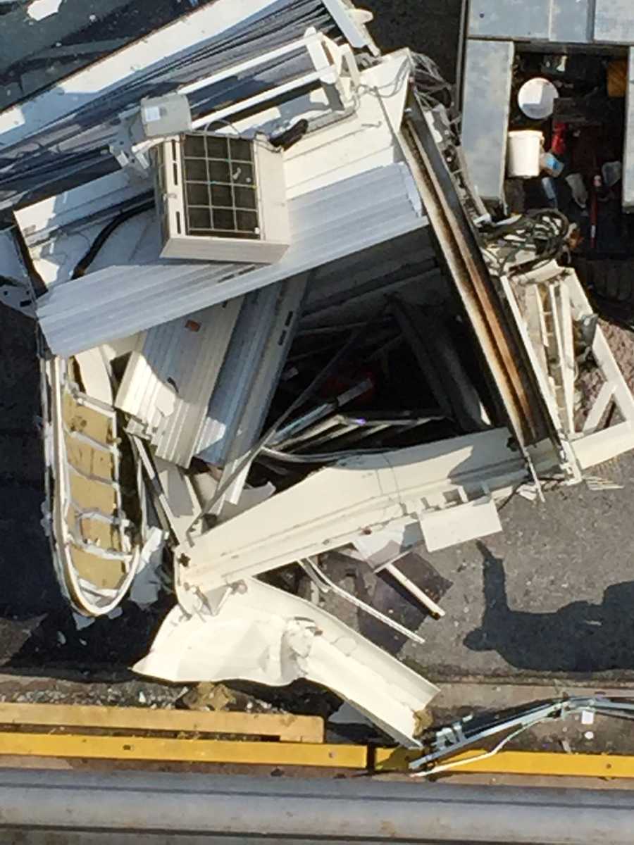 Images: Cruise ship hits gangway