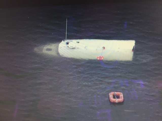 Images: 22 rescued from sinking boat in Chesapeake Bay