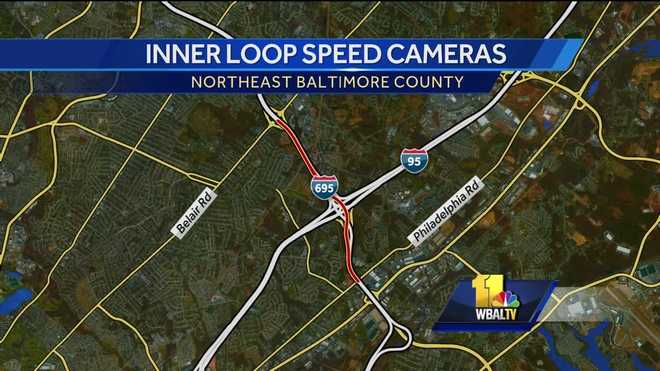 Speed cameras set up on Beltway's Inner Loop