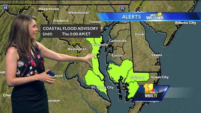 High tides could lead to flooding in Annapolis