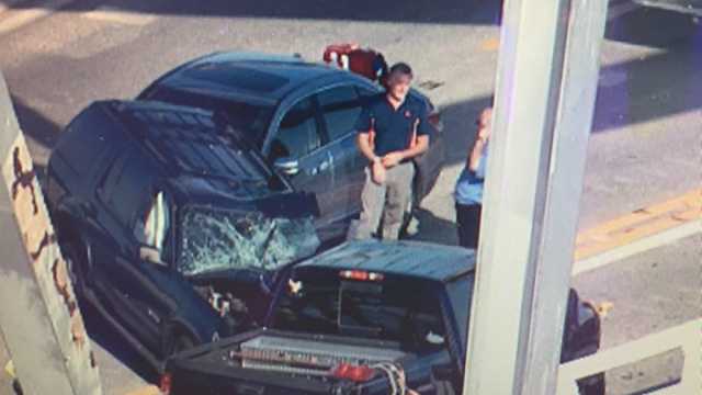 Photos: Chesapeake Bay Bridge crash