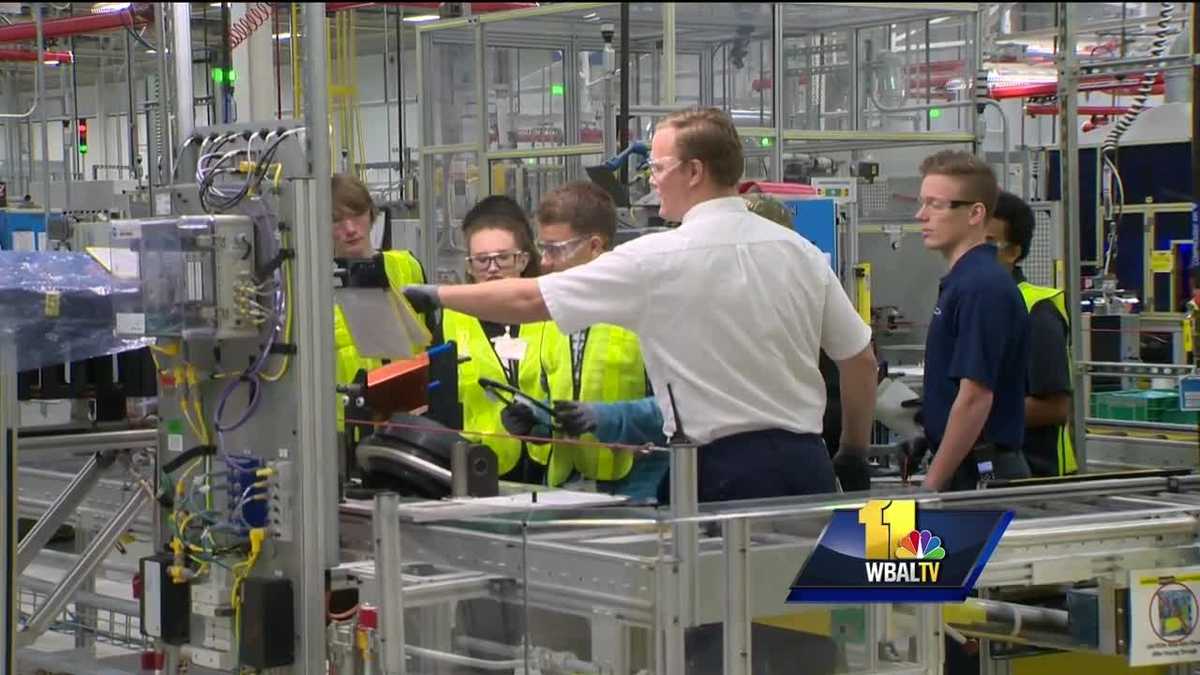 Balt. Co. students put STEM to use at GM plant