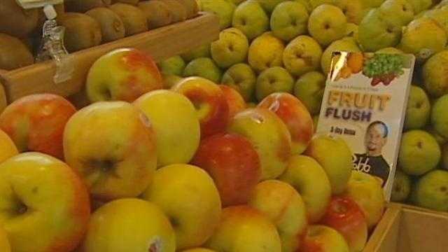 Fruit Flush Diet shopping list