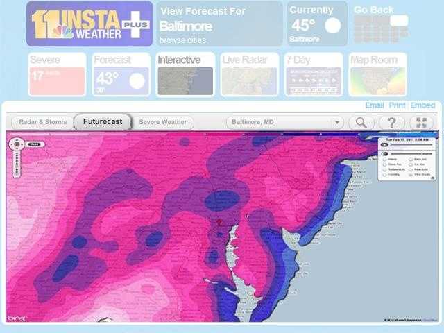 Interactive Radar Guide