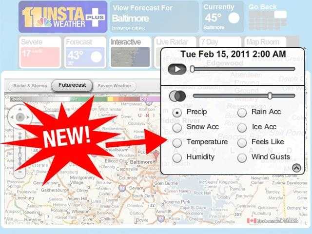 Interactive Radar Guide