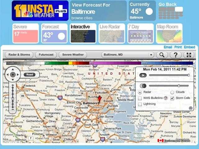 Interactive Radar Guide