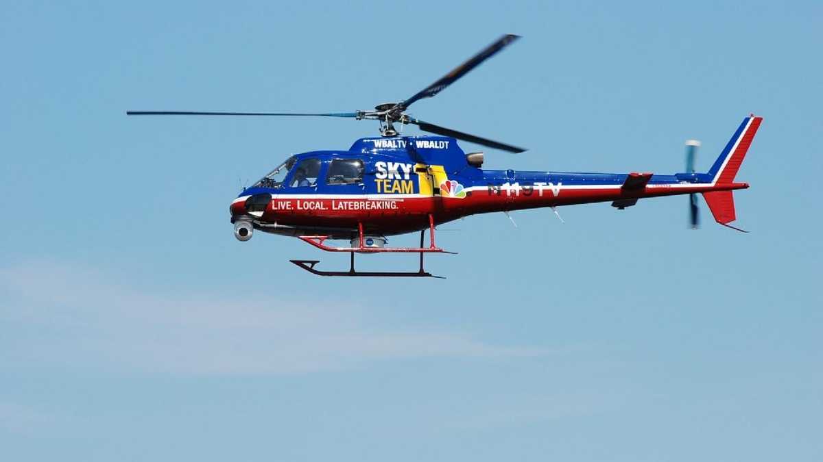 Tour SkyTeam 11, WBAL-TV's news helicopter