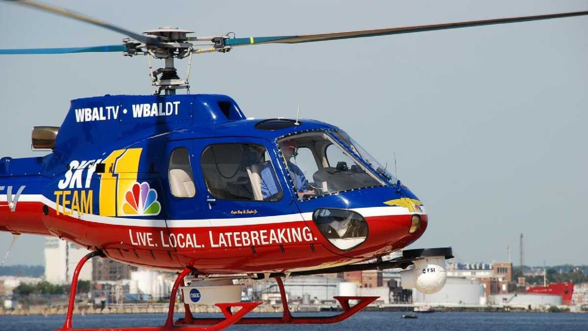 Tour SkyTeam 11, WBAL-TV's news helicopter