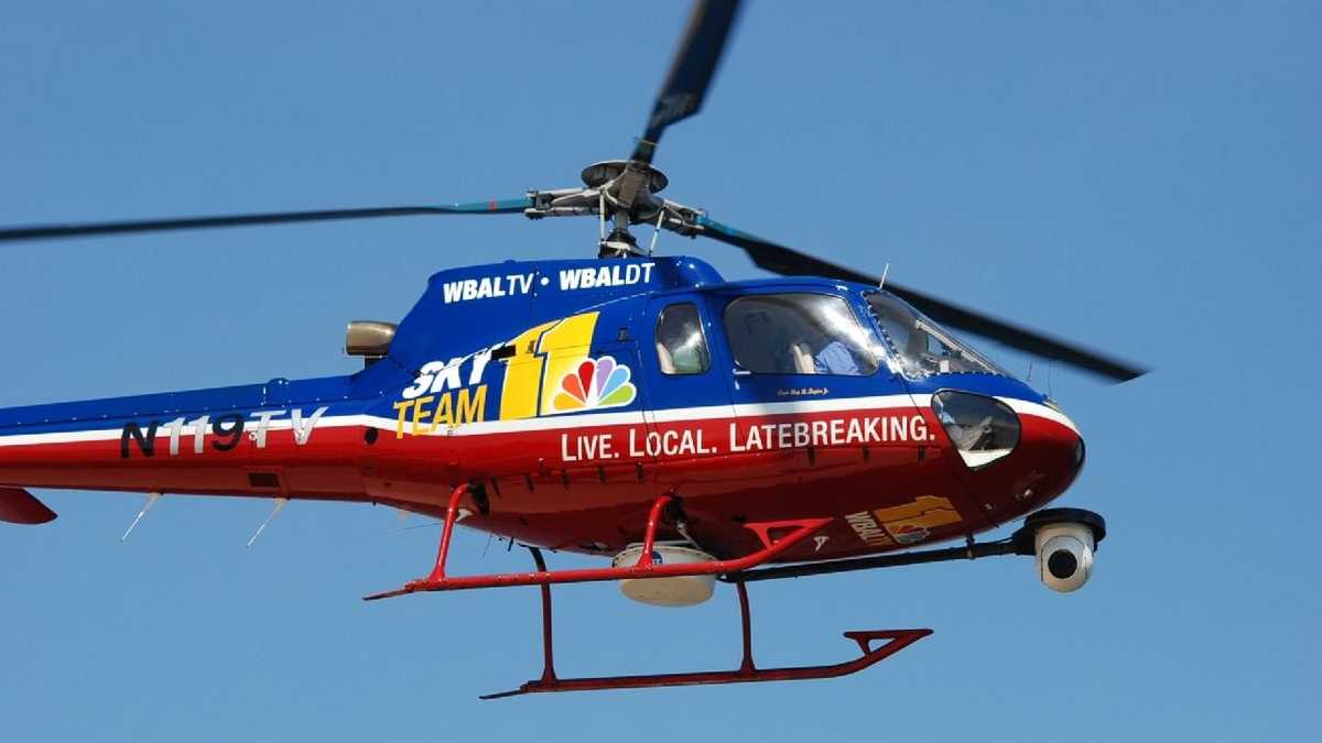 Tour SkyTeam 11, WBAL-TV's news helicopter