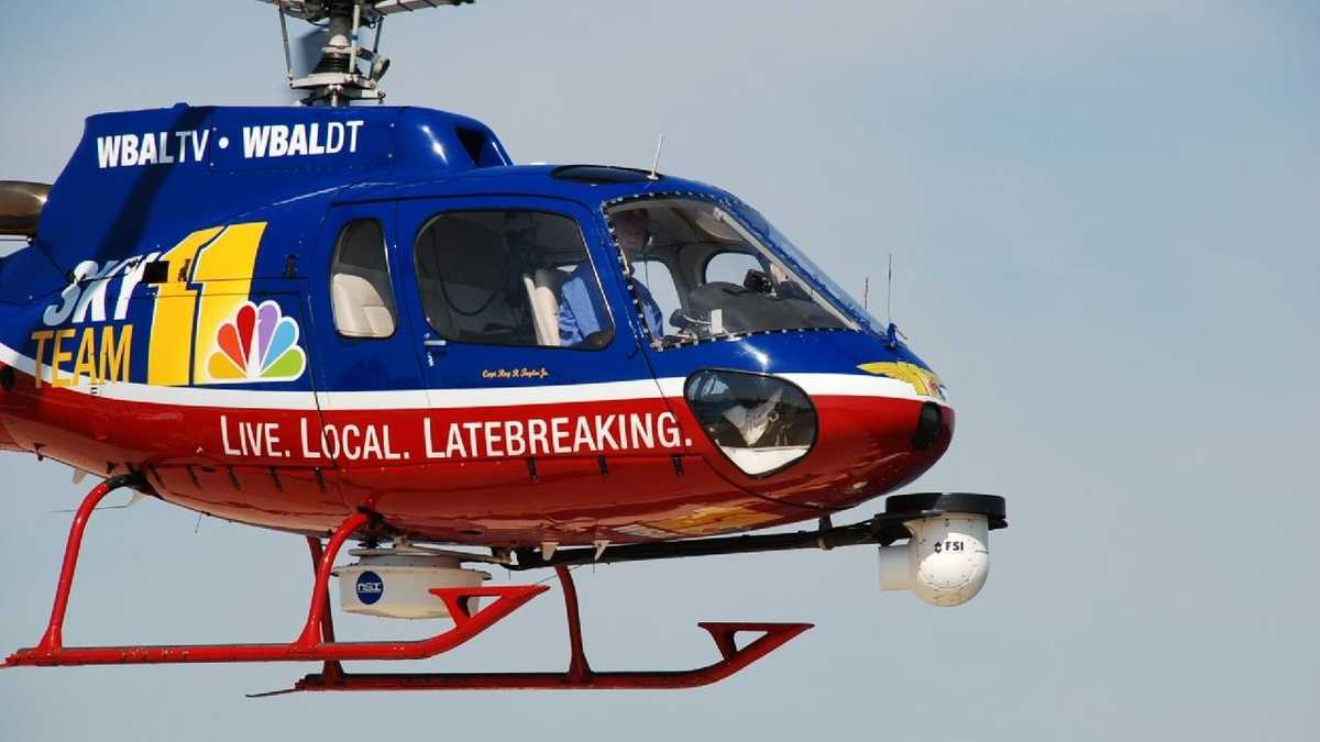 Tour SkyTeam 11, WBAL-TV's news helicopter