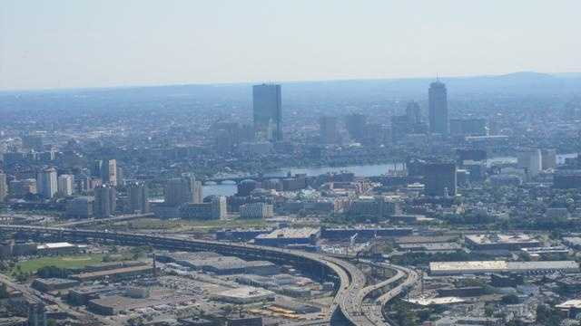 See Boston From Above In Live Sky 5