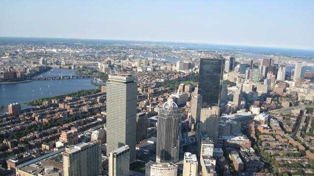 See Boston From Above In Live Sky 5