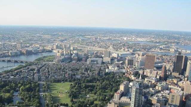 See Boston From Above In Live Sky 5