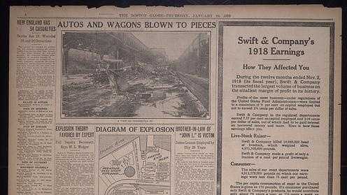 Look back: Boston's Great Molasses Flood of 1919