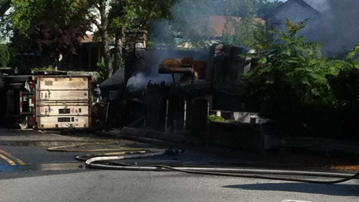 Photos: Historic restaurant destroyed