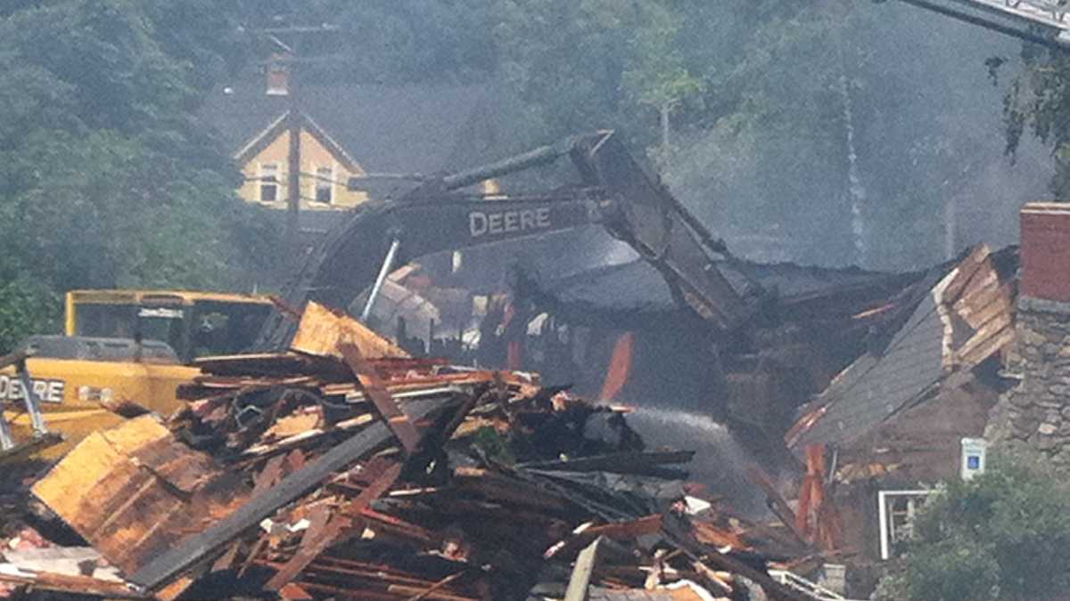 Photos: Historic restaurant destroyed