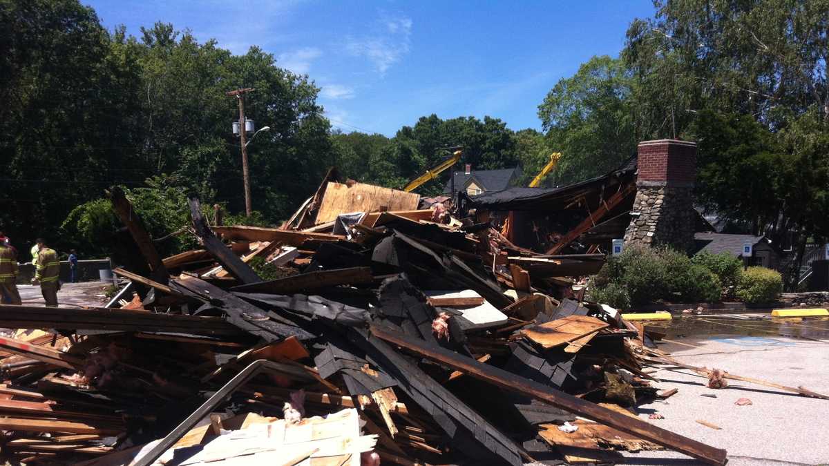 Photos: Historic restaurant destroyed