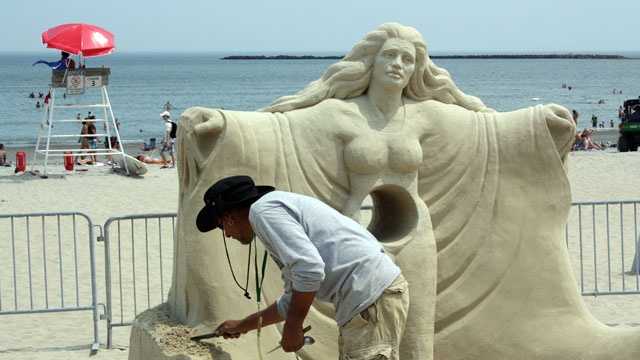 See who won Revere sand sculpting competition