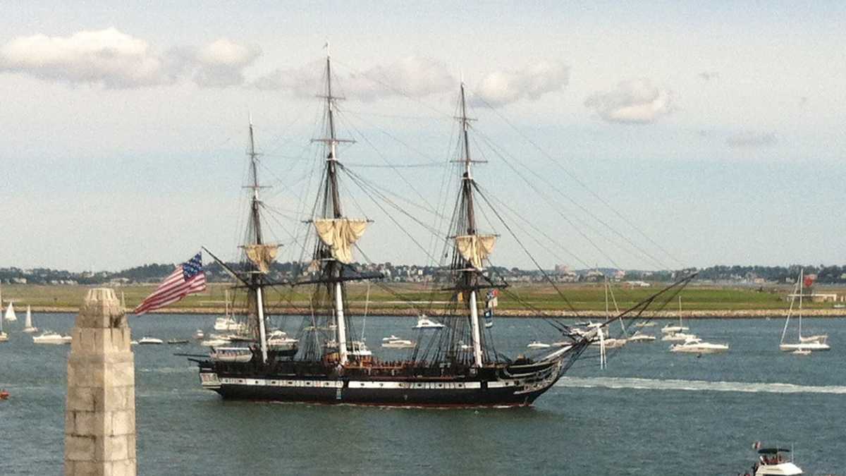 Photos: Old Ironsides makes history, celebrates 1812 victory