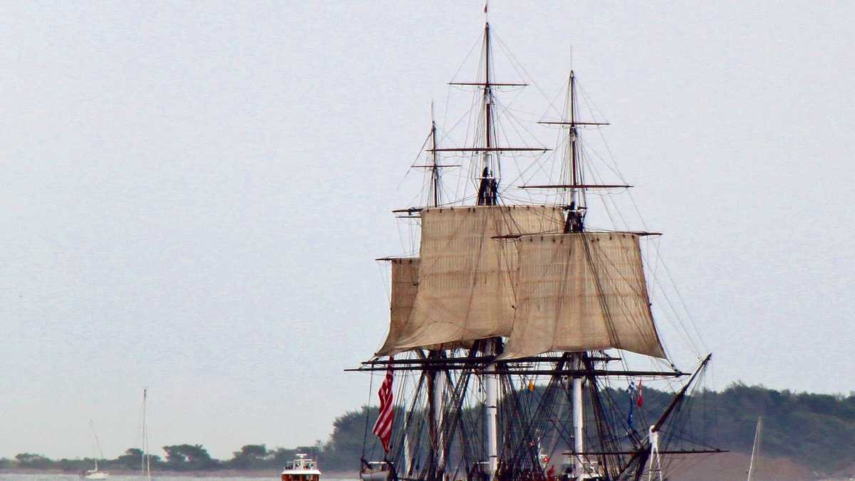 Photos: Old Ironsides makes history, celebrates 1812 victory