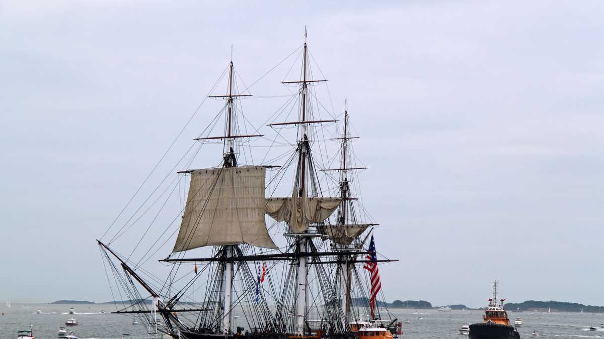 Photos: Old Ironsides makes history, celebrates 1812 victory