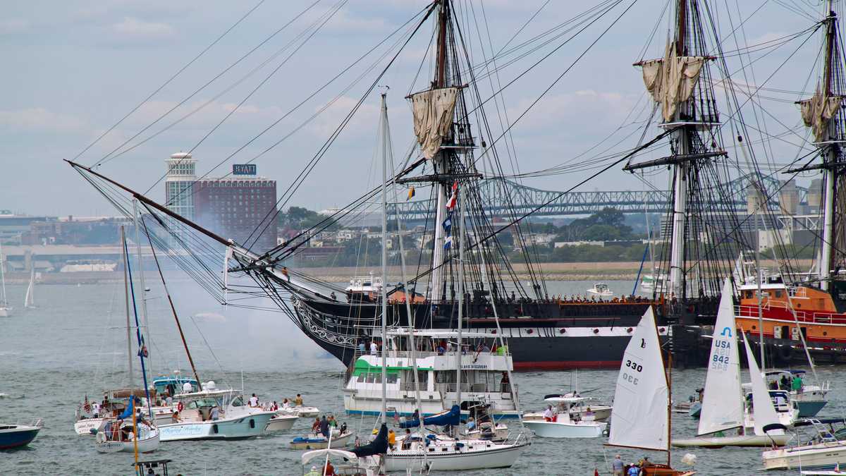 Photos: Old Ironsides makes history, celebrates 1812 victory