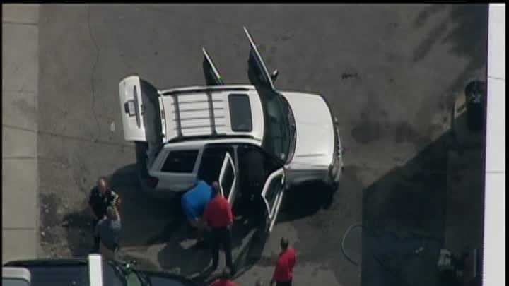 Wild Multiple Town Chase Ends When Suv Loses Tire