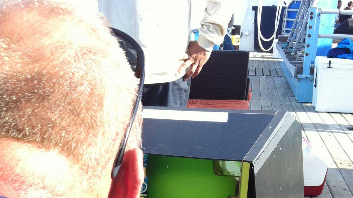 Photos: On board with boat that targets sharks