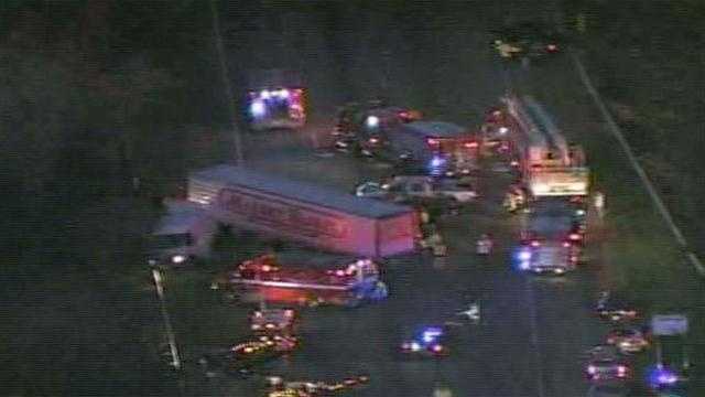 Images: Crash brings traffic to a halt