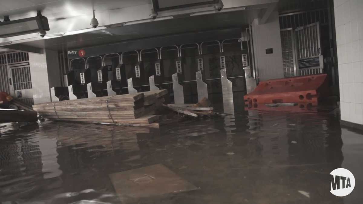 In Photos: Inside tour of flooded NYC Subway, Tunnels In Photos: Inside tour of flooded NYC Subway, Tunnels