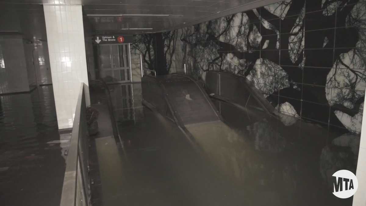 In Photos: Inside tour of flooded NYC Subway, Tunnels