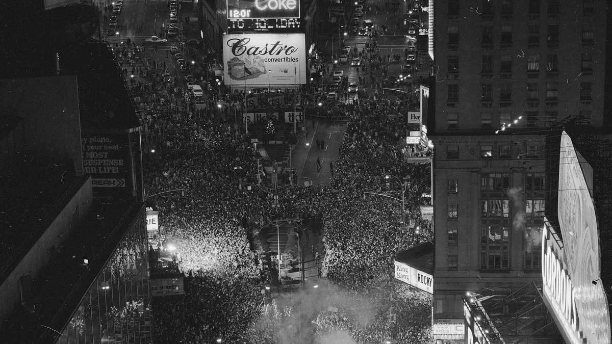 Look back: Century of New Years in Times Square
