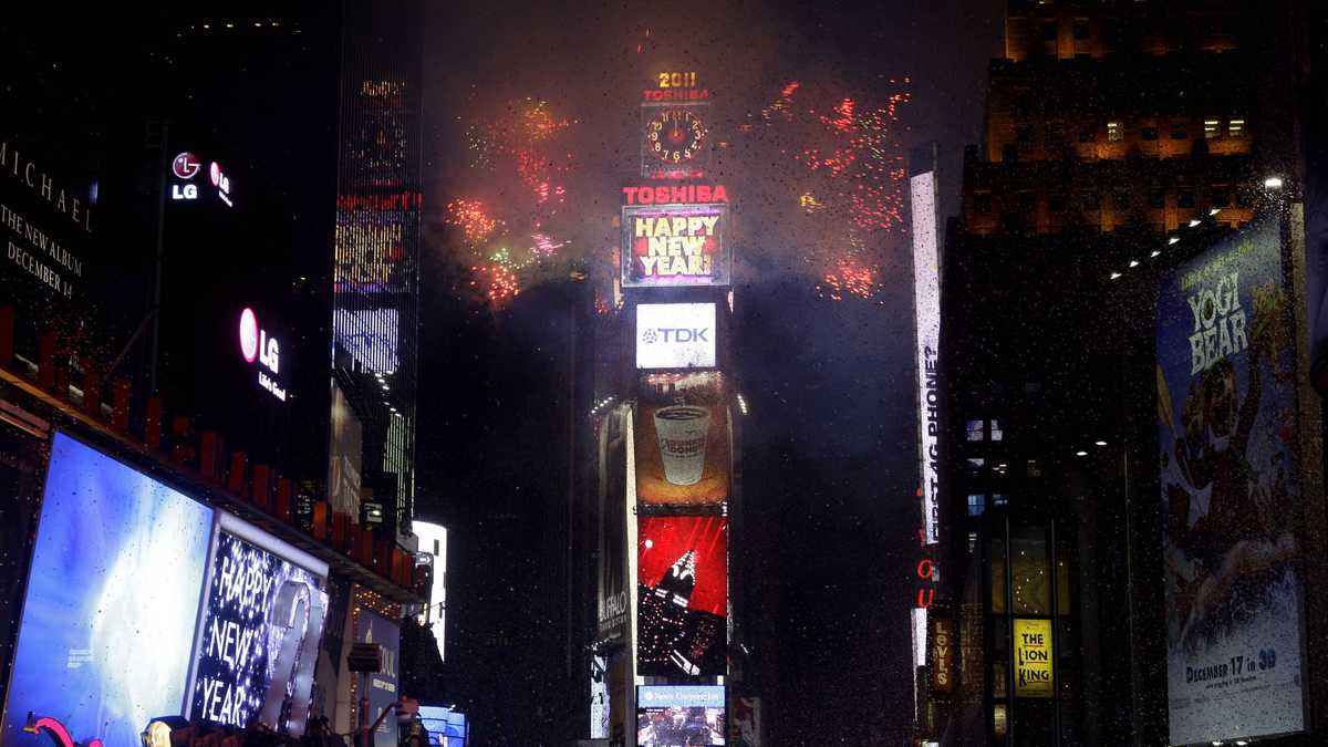 Look back: Century of New Years in Times Square