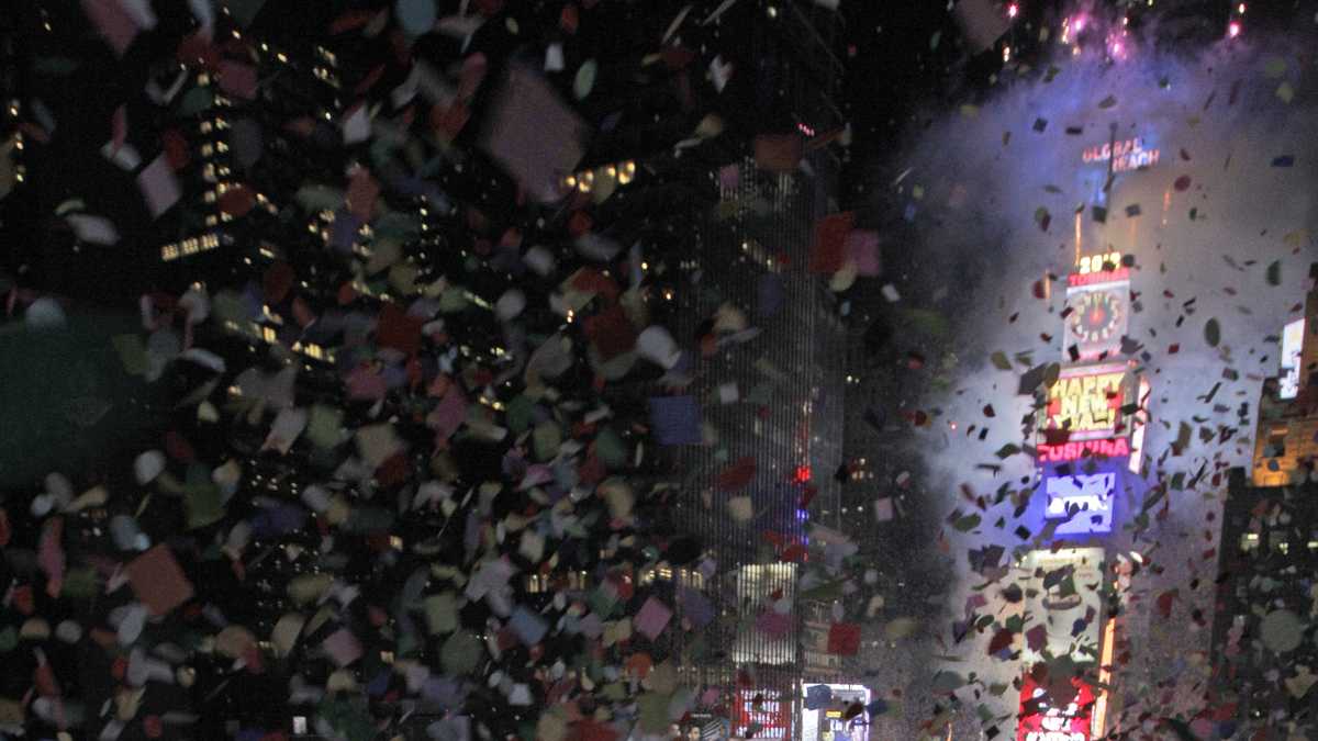 Look back: Century of New Years in Times Square