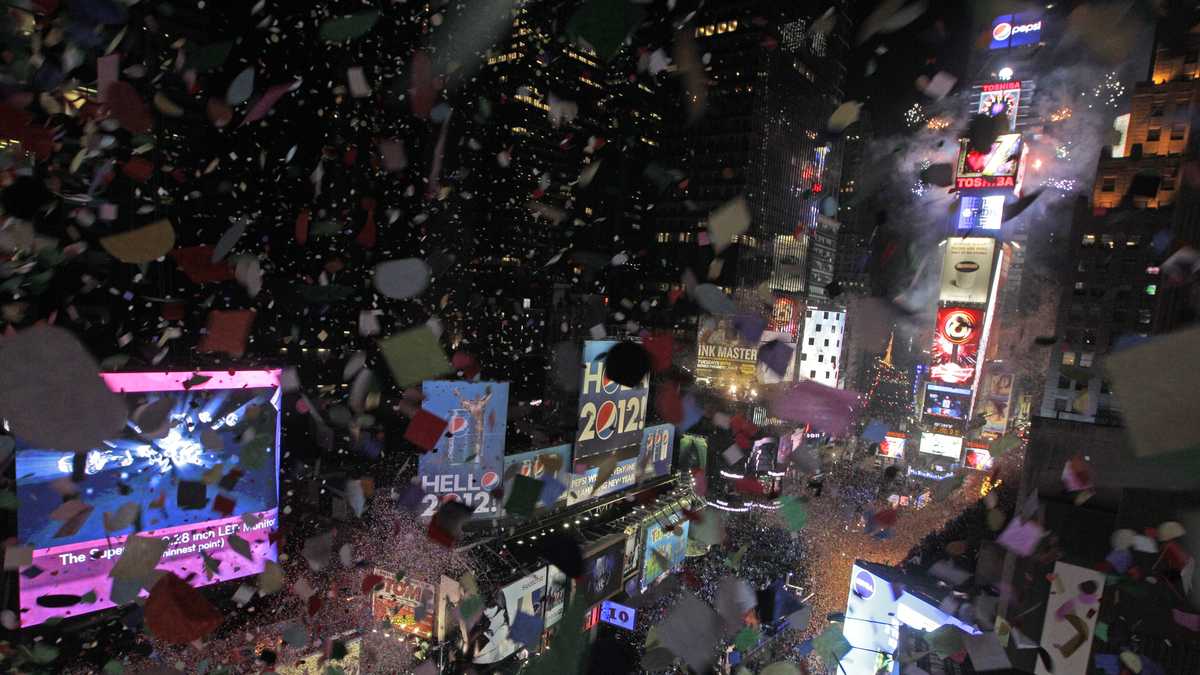 Look back: Century of New Years in Times Square