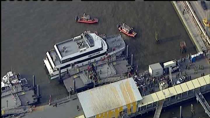 Photos: Multiple injuries reported in NYC ferry accident