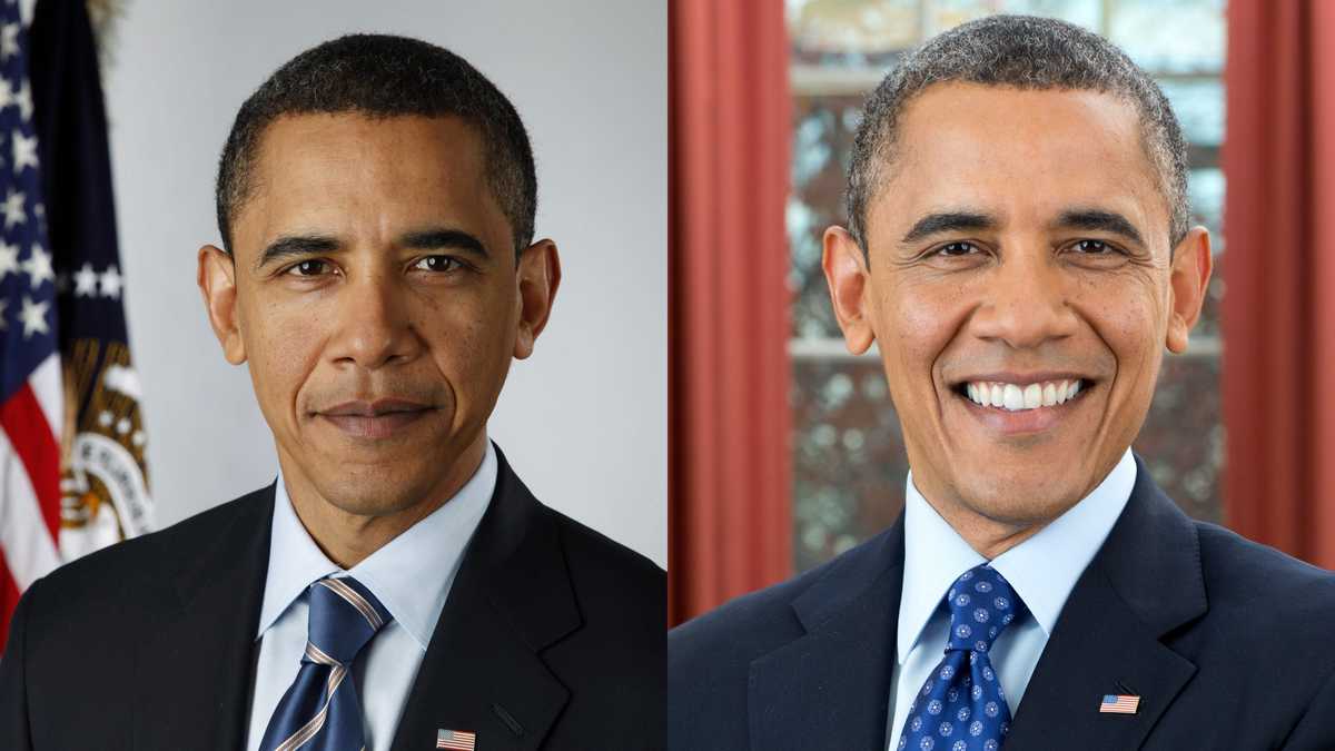 New portrait of President Obama released days before second term