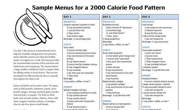 Michelle Obama's diet plan