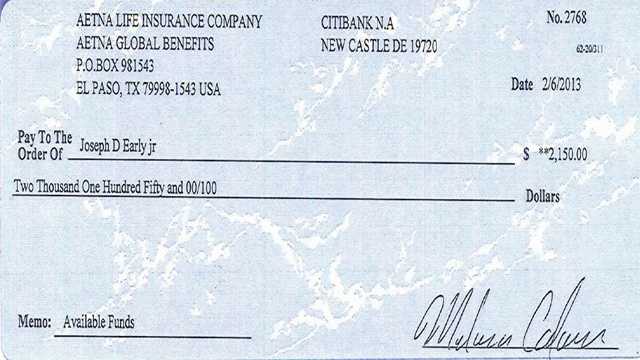 Wrong target? District attorney target of Nigerian check scam