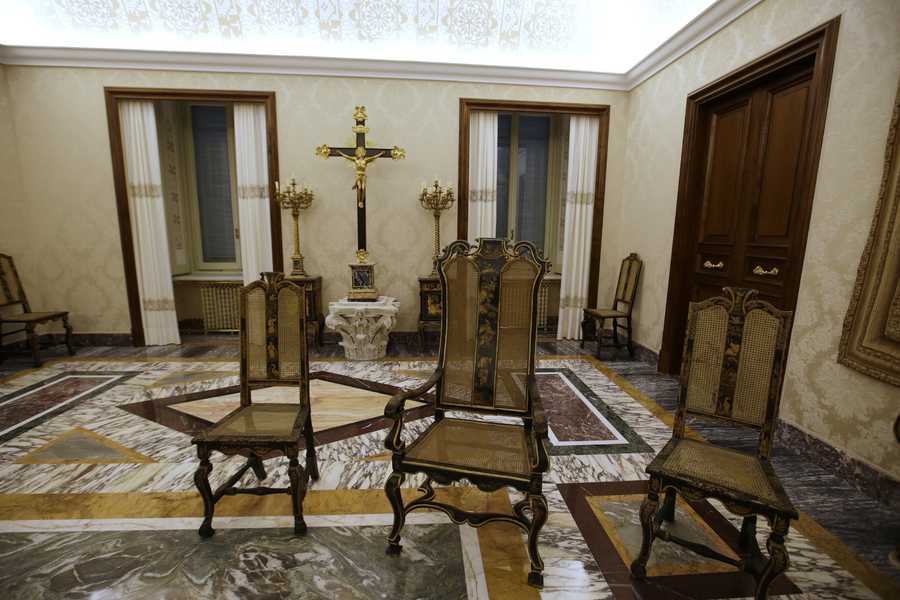 Photos: Go inside pope's breath-taking new home