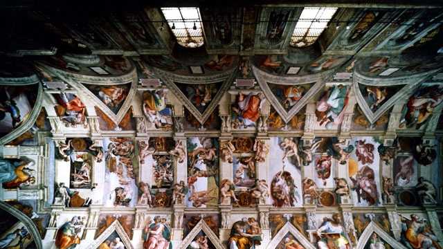 Inside Sistine Chapel