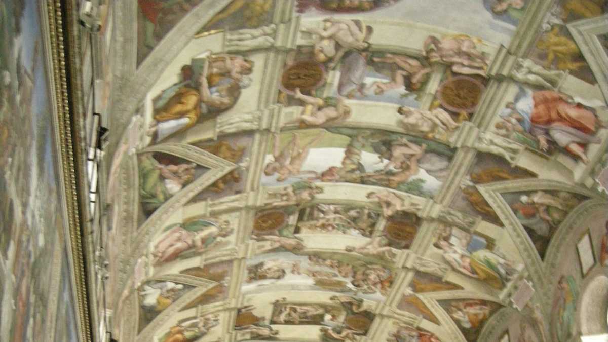 Inside Sistine Chapel