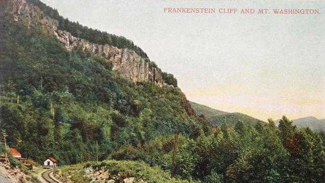 Ice climber falls at Frankenstein Cliffs