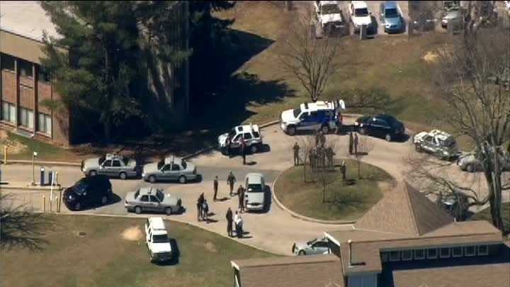 Photos: Lockdown at URI Kingston campus