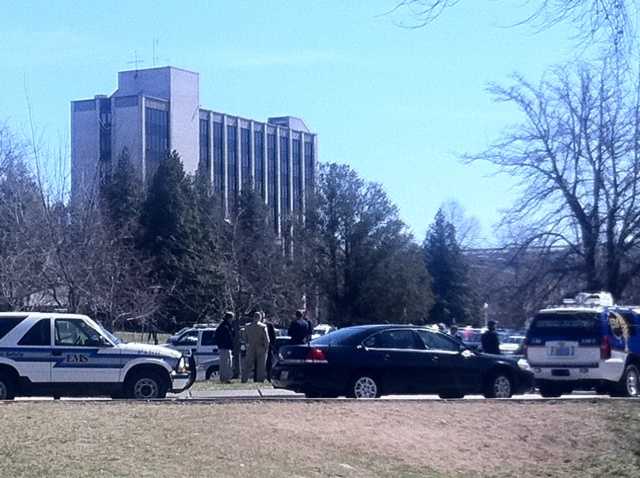 Photos: Lockdown at URI Kingston campus