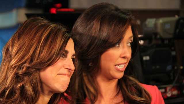 Behind scenes of JC Monahan, Cindy Fitzgibbon announcement