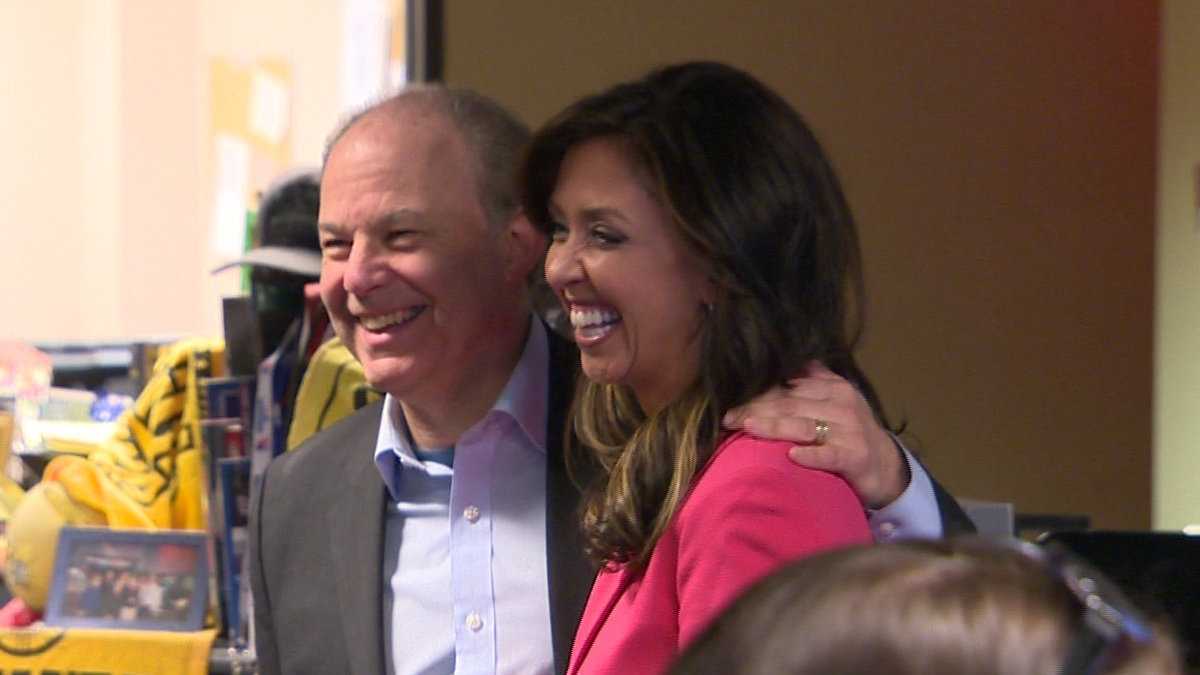 Behind scenes of JC Monahan, Cindy Fitzgibbon announcement