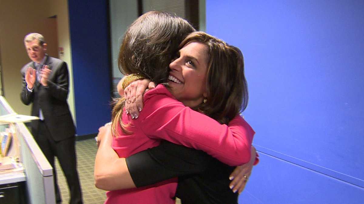 Behind scenes of JC Monahan, Cindy Fitzgibbon announcement